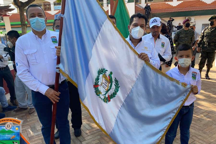 Inauguración del parque central de Pasaco – Municipalidad de Pasaco