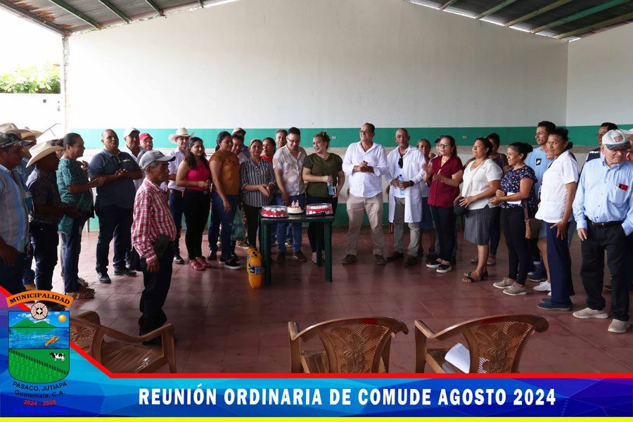 Octava reunión ordinaria de Comude – Municipalidad de Pasaco
