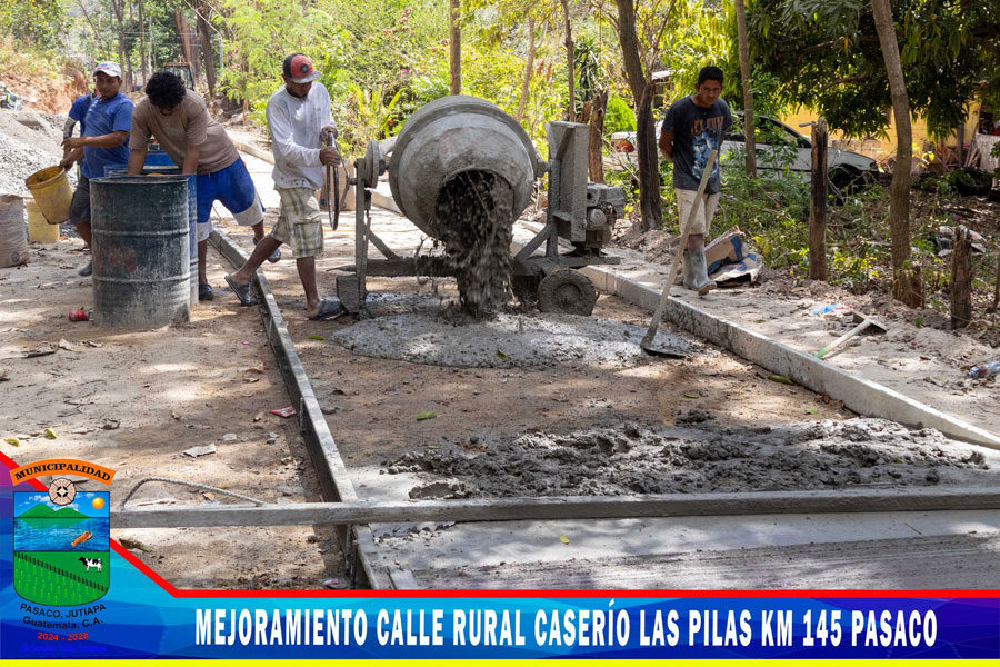 Proyecto de Pavimentación Avanza – Municipalidad de Pasaco