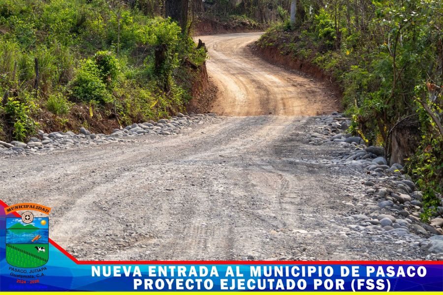 Fondo Social de Solidaridad y Municipalidad de Pasaco mejoran acceso ...