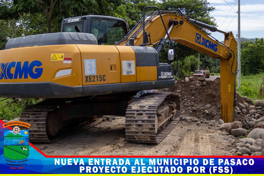 Avanza proyecto de mejoramiento vial en la entrada al municipio de ...