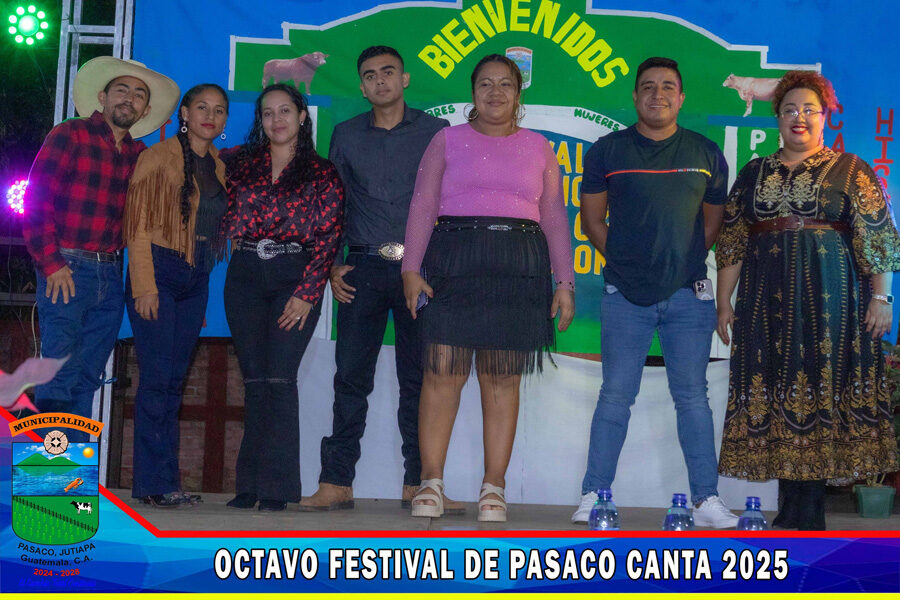 Municipalidad de Pasaco realiza la octava edición de “Pasaco Canta 2025 ...